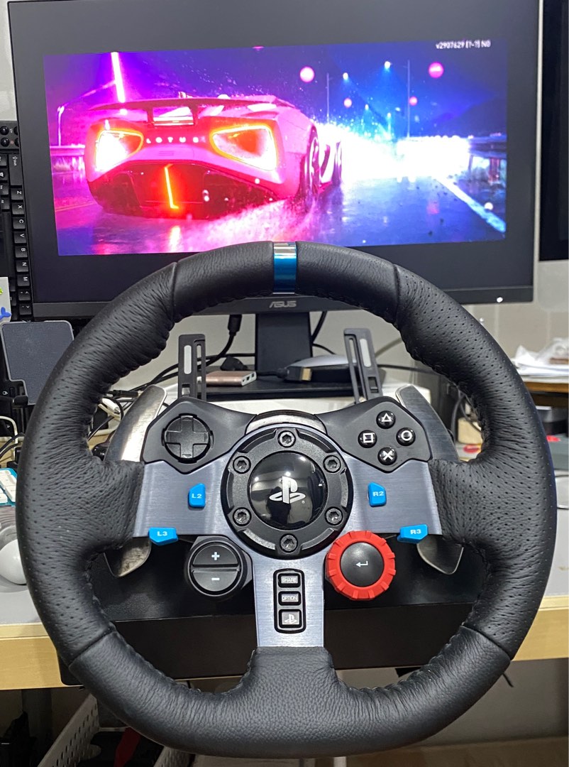 Logitech G29 Steering Wheel PS4 PC, Video Gaming, Gaming Accessories ...