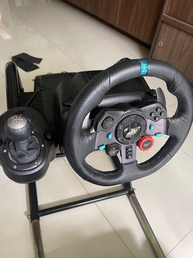 Logitech G29 with Sparco Cockpit rig, Video Gaming, Gaming Accessories ...