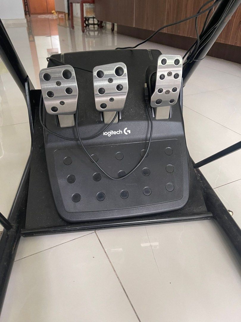 Logitech G29 with Sparco Cockpit rig, Video Gaming, Gaming Accessories ...