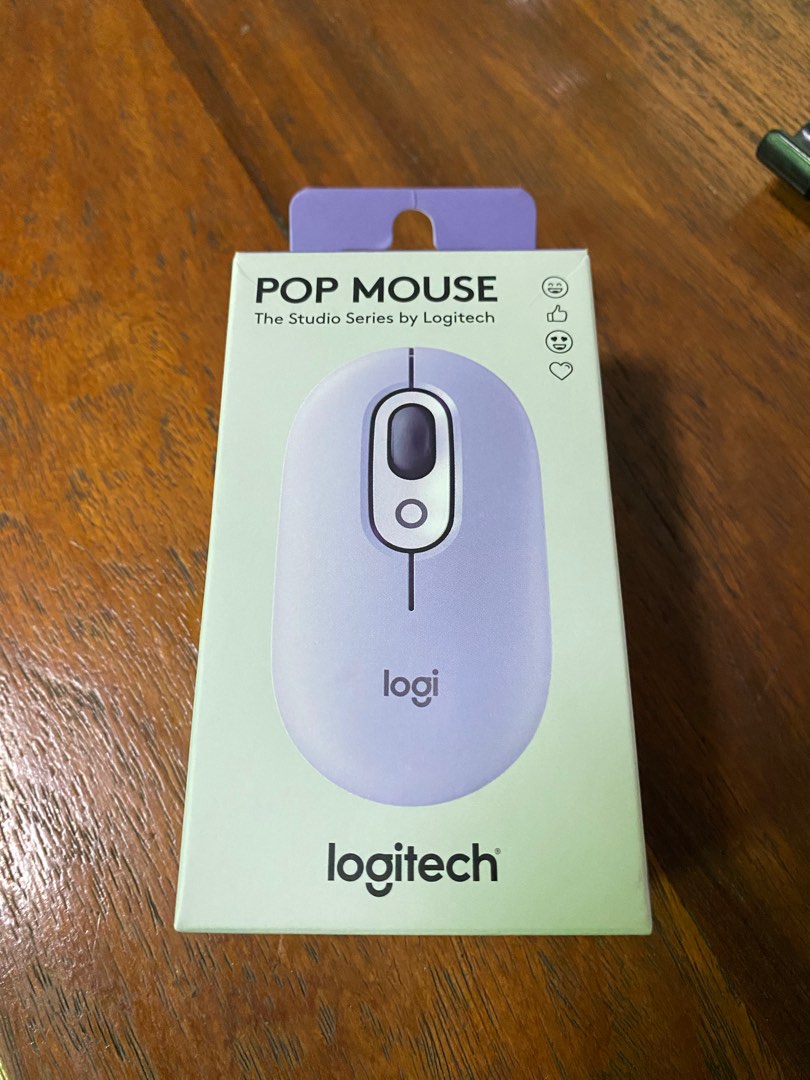 Logitech Pop Mouse (Lavender) MR0092 Wireless Mouse, Computers & Tech ...