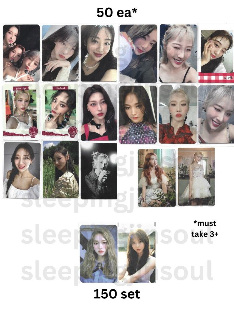 LOONA Assorted Photocards, Hobbies & Toys, Memorabilia & Collectibles, K-Wave on Carousell