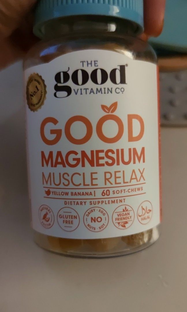 Magnesium Muscle Relax, Health & Nutrition, Health Supplements ...
