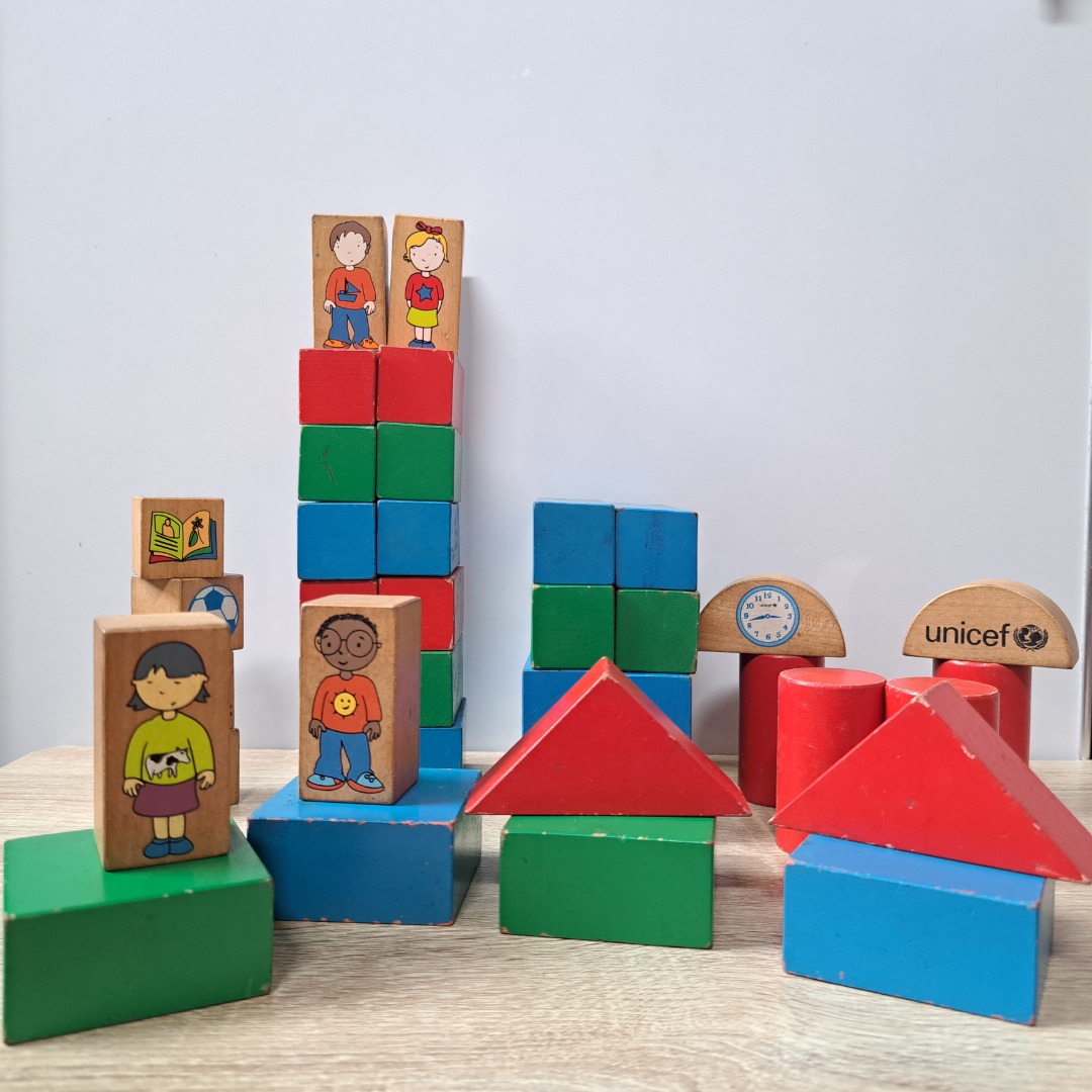 Unicef Wooden Building Blocks | Mainan Balok Kayu Susun | Wooden Toys ...