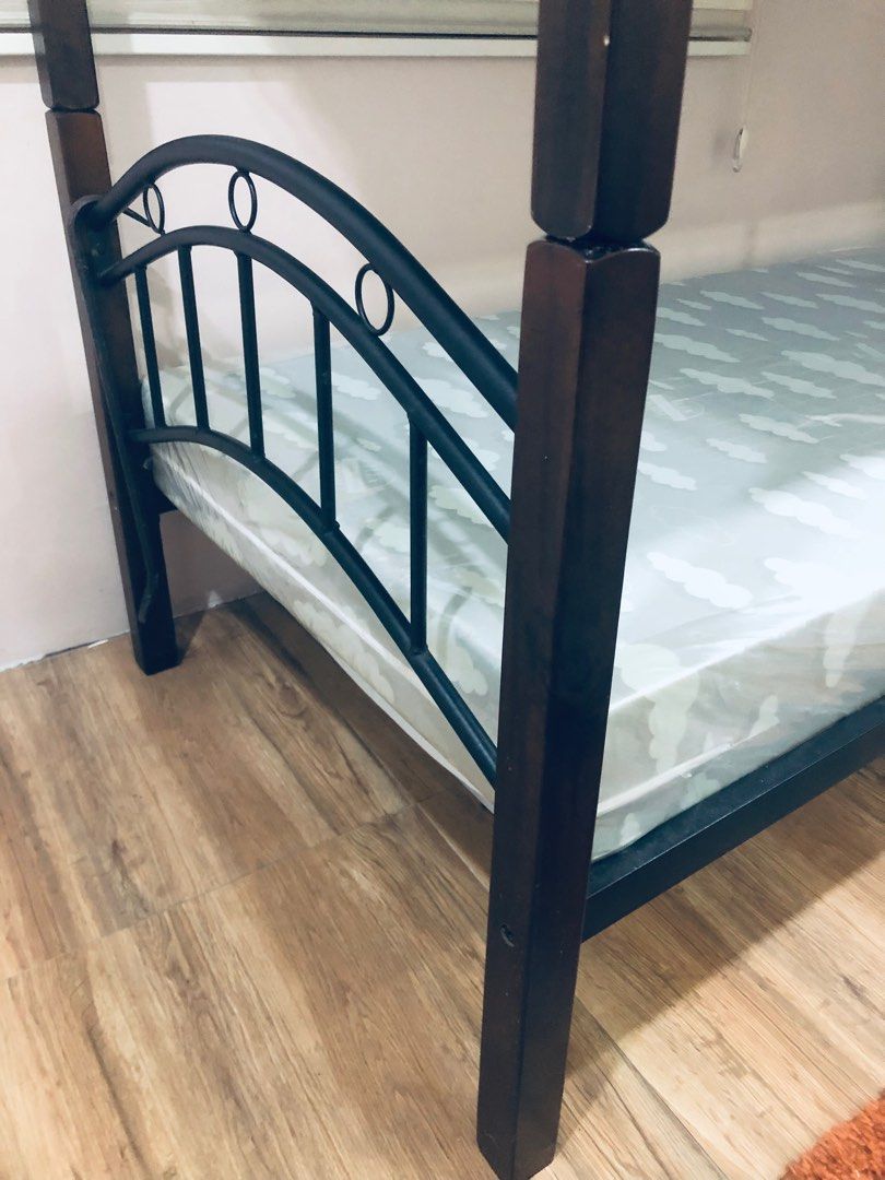 Mandaue Bed bunk with foam, Furniture & Home Living, Furniture, Other ...