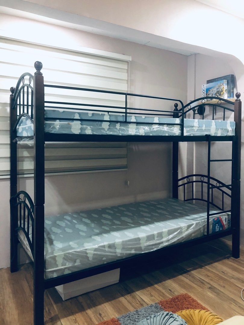 Mandaue Bed bunk with foam, Furniture & Home Living, Furniture, Other ...