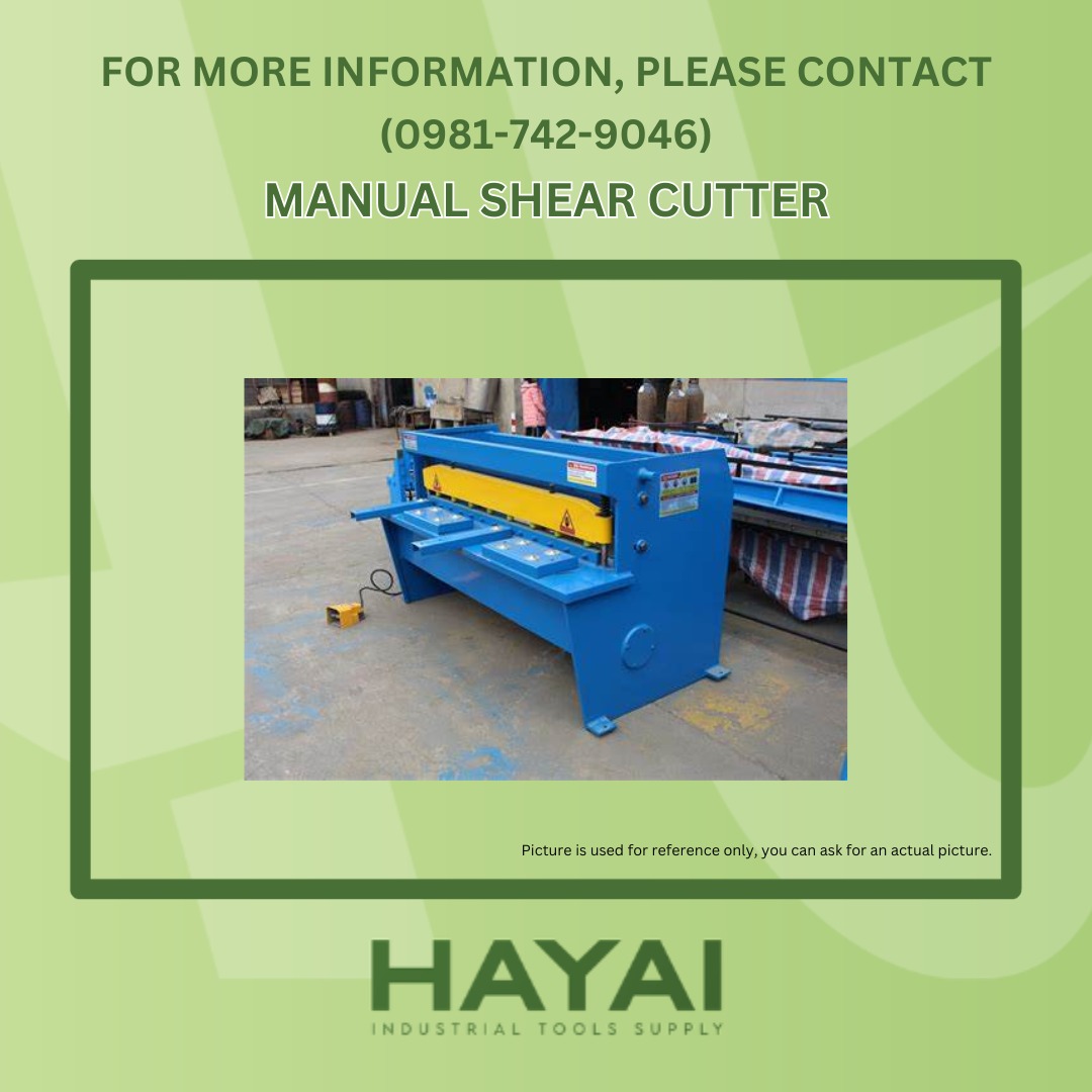 MANUAL SHEAR CUTTER, Commercial & Industrial, Construction Tools ...