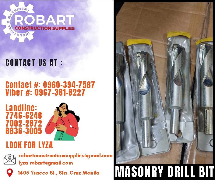 Masonry Drill Bit for Concrete, Commercial & Industrial, Construction ...