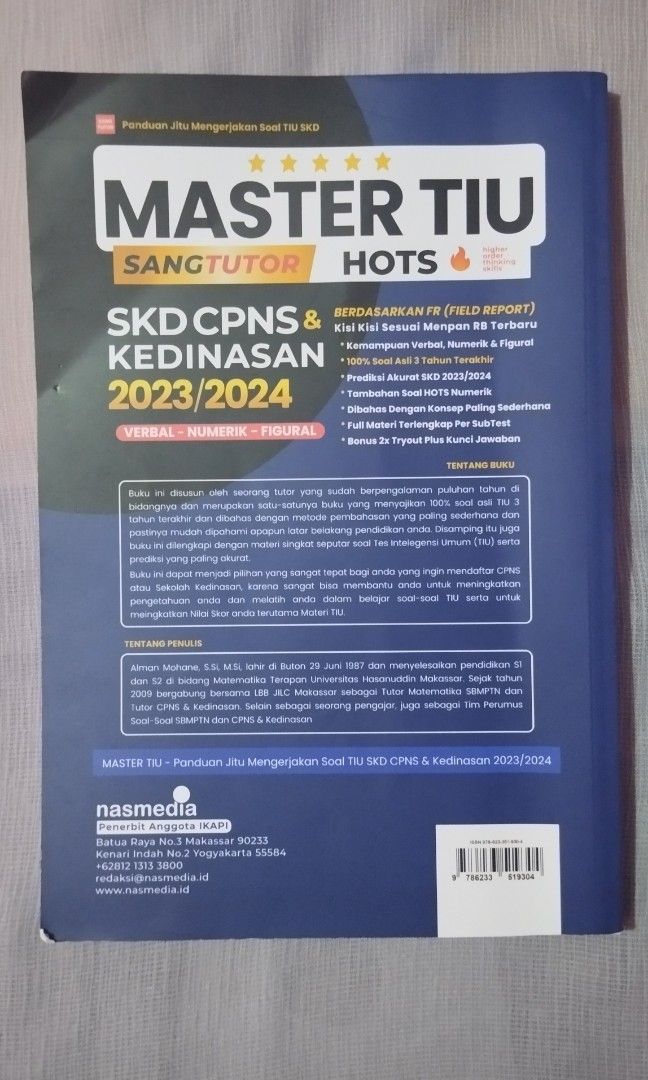 Master Tiu Skd Cpns And Kedinasan 2023 2024 Sang Tutor Buku And Alat