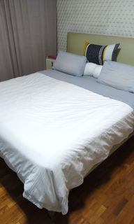 SECOND HAND BED FRAME AND MATTRESS, Furniture & Home Living, Furniture ...