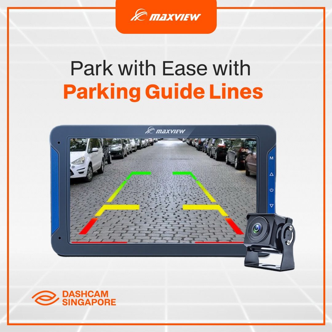 Maxview MT7 Heavy Vehicle Dual-Channel Reverse Cameral [Product of ...