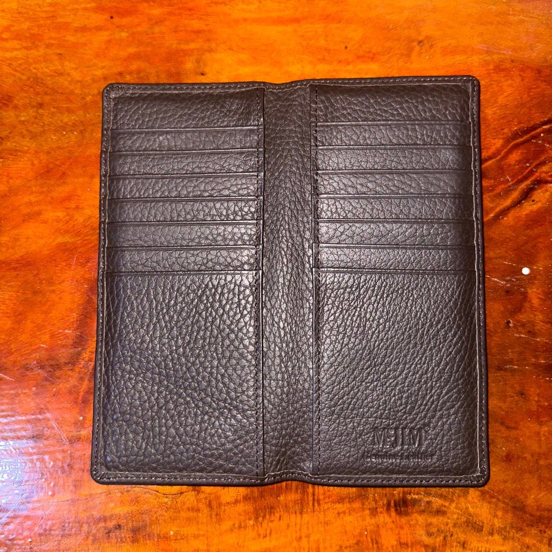 McJim classic leather long wallet, Women's Fashion, Bags & Wallets ...