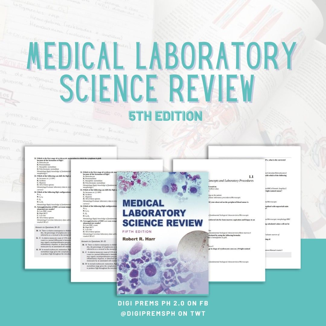 Medical Laboratory Science Review by Robert Harr 5th Ed, Hobbies & Toys ...