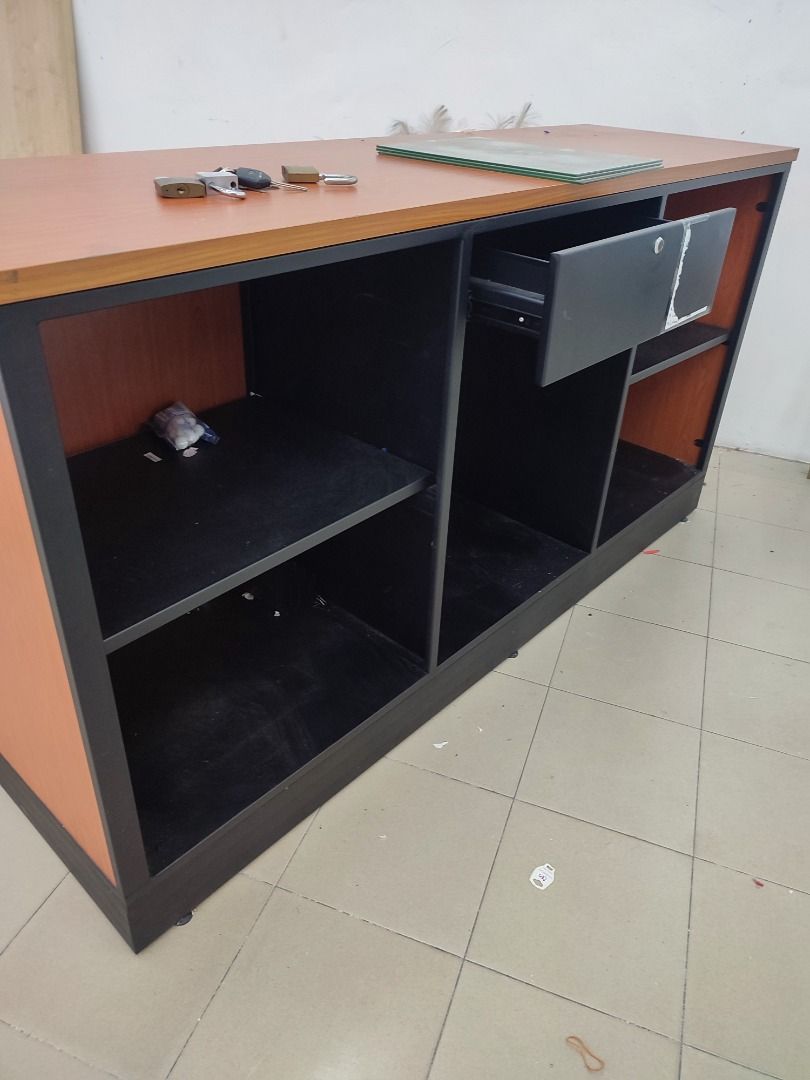 MEJA KAUNTER COUNTER TABLE, Furniture & Home Living, Furniture, Shelves ...
