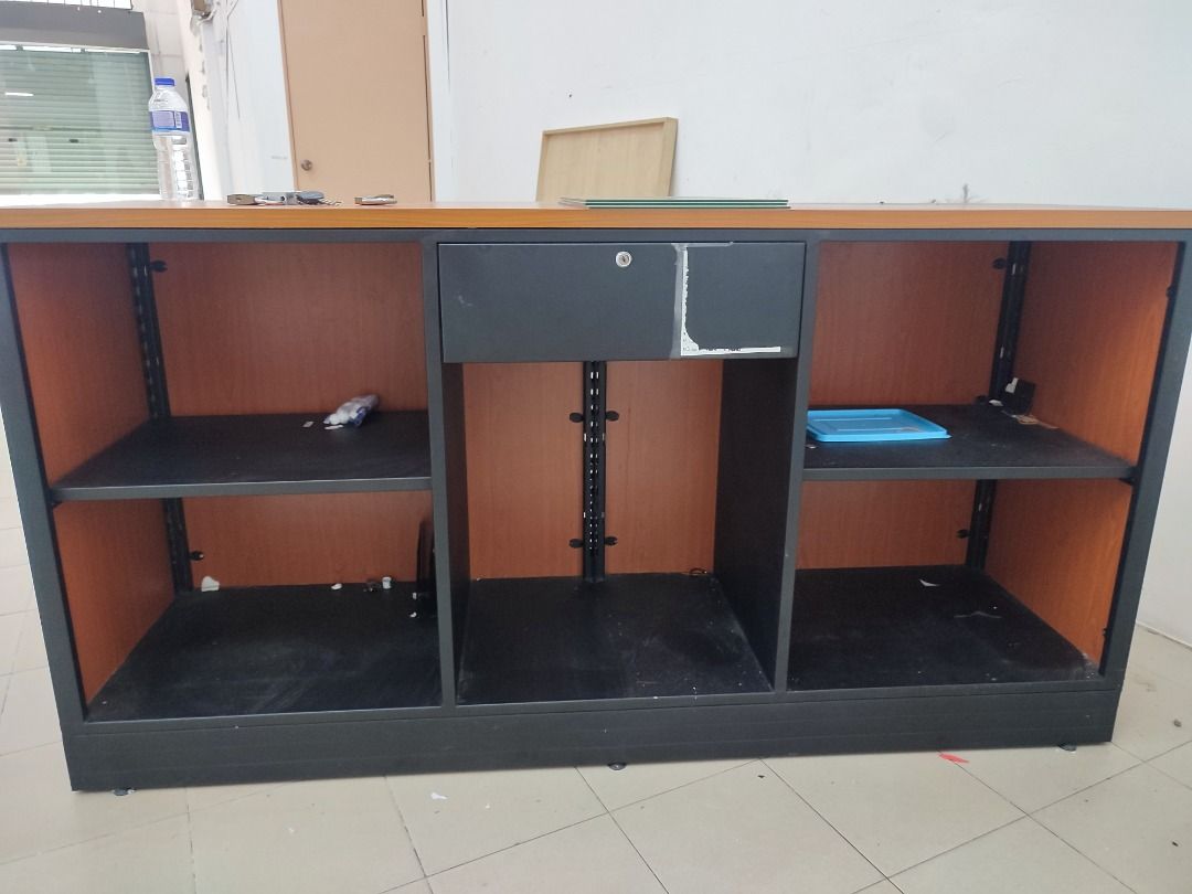 MEJA KAUNTER COUNTER TABLE, Furniture & Home Living, Furniture, Shelves ...