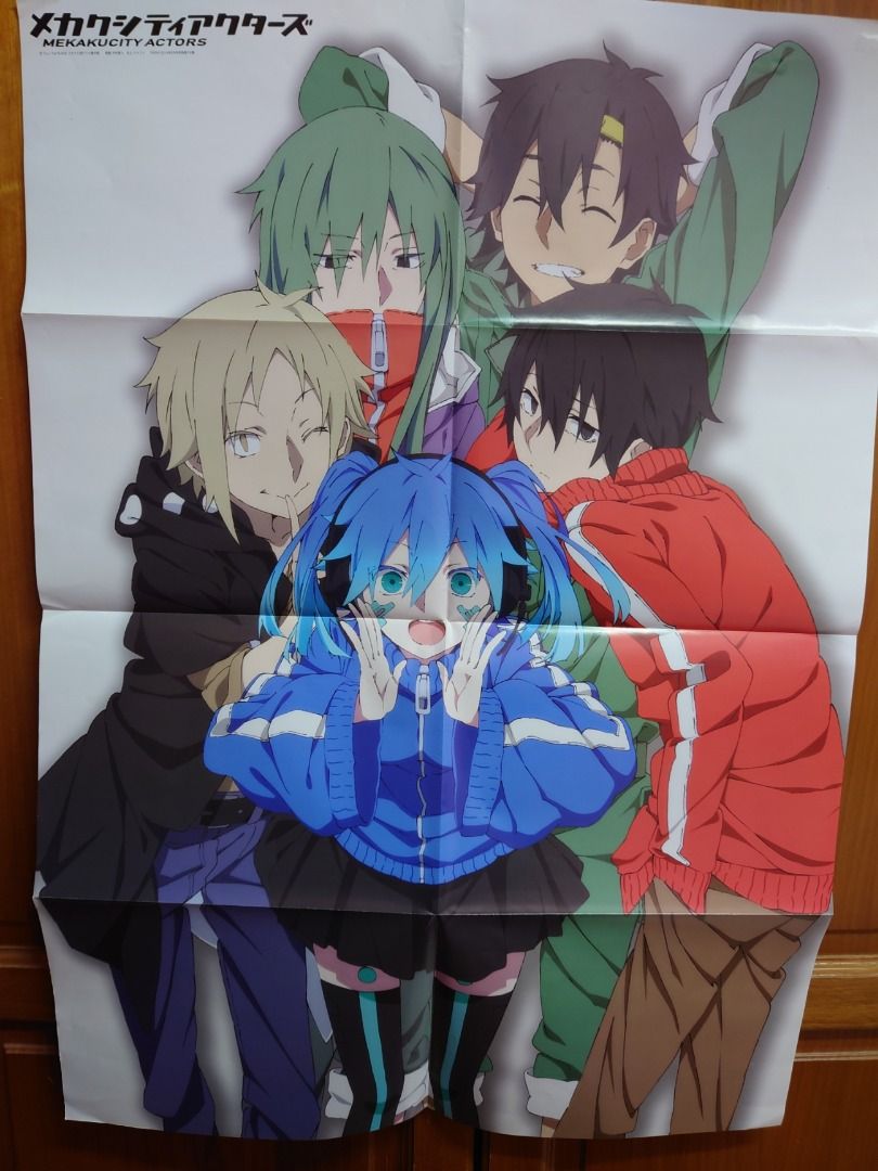 Mekaku City Actor Paper Poster, Hobbies & Toys, Collectibles ...