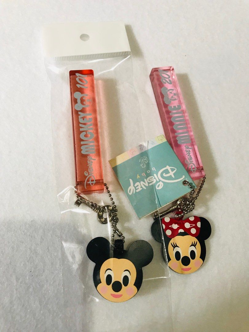 Mickey and Minnie Mouse keychain, Hobbies & Toys, Memorabilia ...