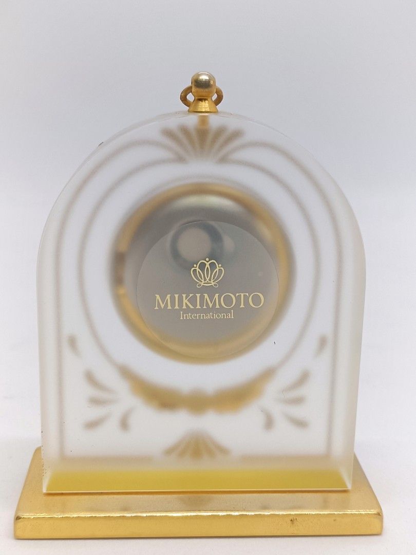 Mikimoto International Mini Desk Clock, Furniture & Home Living, Home ...