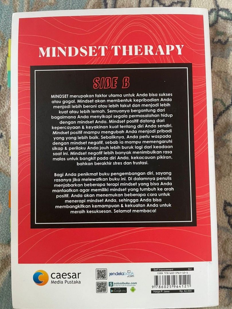 Mindset Therapy, Hobbies & Toys, Books & Magazines, Storybooks on Carousell