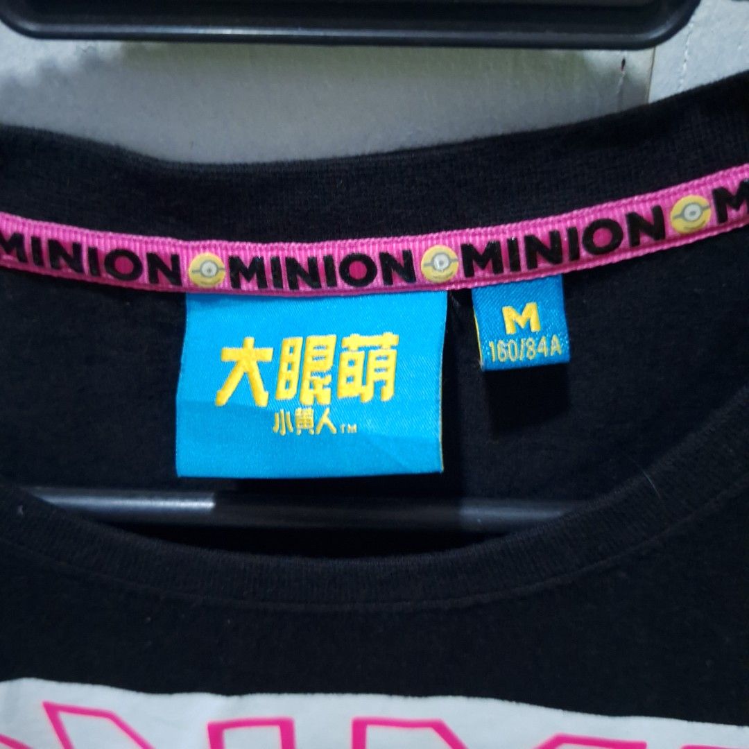 Minion Blackpink Mini Dress with Minion Back Print, Women's Fashion ...