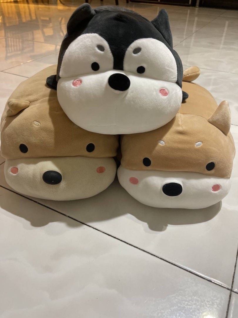 Miniso dog plush, Hobbies & Toys, Toys & Games on Carousell