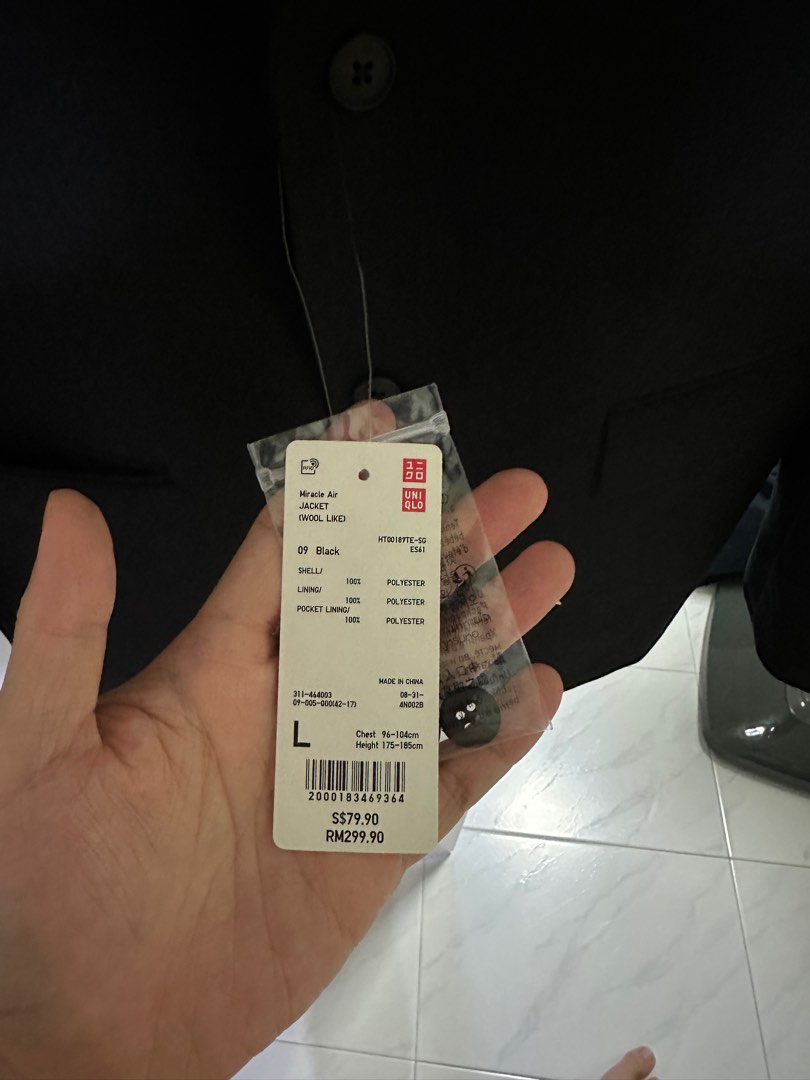Miracle Air Jacket (Wool Like), Men's Fashion, Coats, Jackets and ...