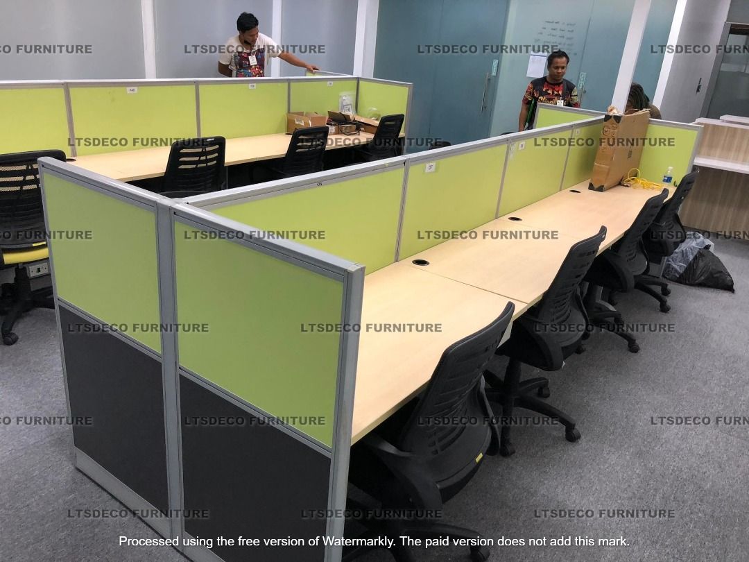 MODULAR PARTITION WORKSTATION OFFICE FURNITURE AND PARTITION, Furniture ...