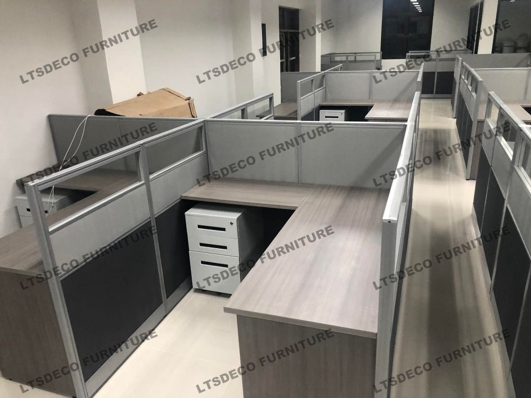 MODULAR PARTITION WORKSTATION OFFICE FURNITURE AND PARTITION, Furniture ...