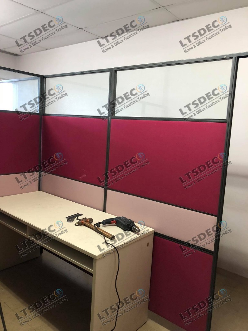 MODULAR PARTITION WORKSTATION OFFICE FURNITURE AND PARTITION, Furniture ...