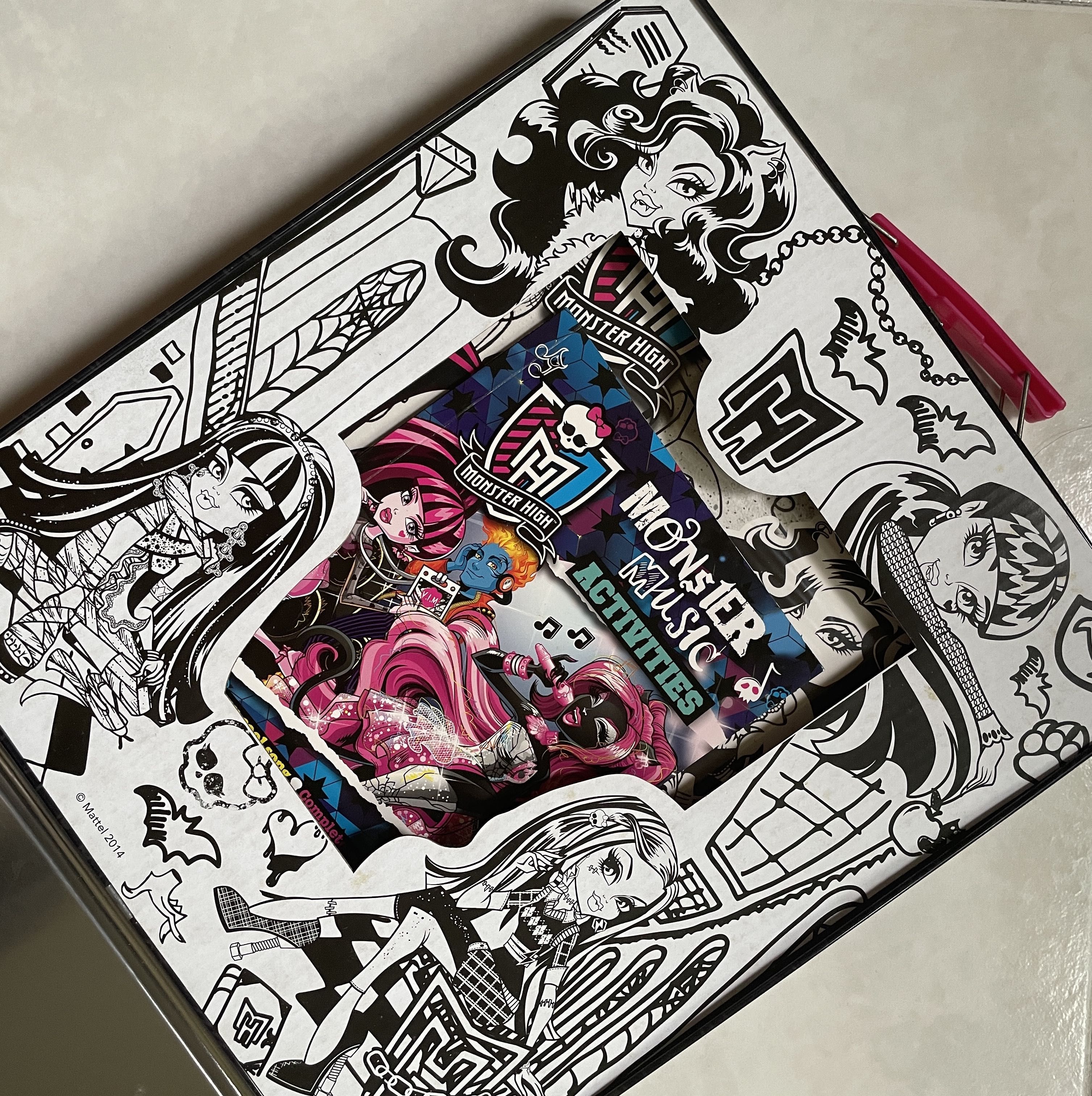 Monster High - Activity kit, storybook, colouring book, Hobbies & Toys ...