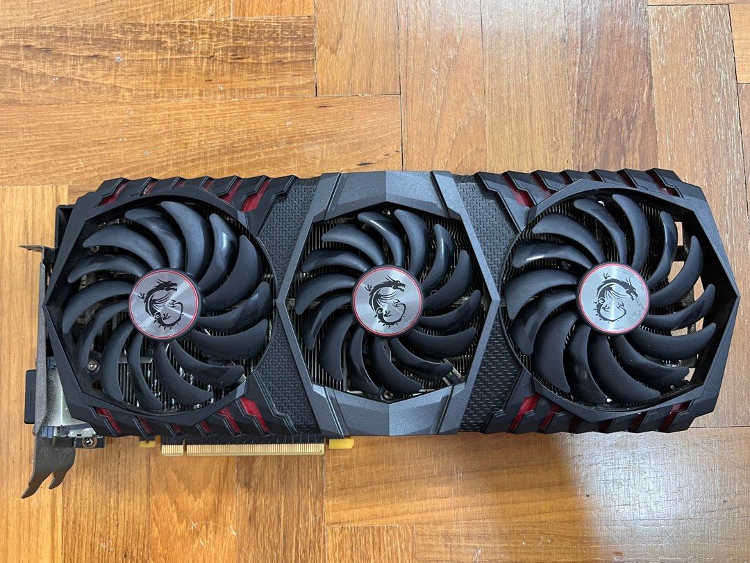 MSI GEFORCE GTX 1080TI GAMING X TRIO 11GB GRAPHICS CARD GPU, Computers ...