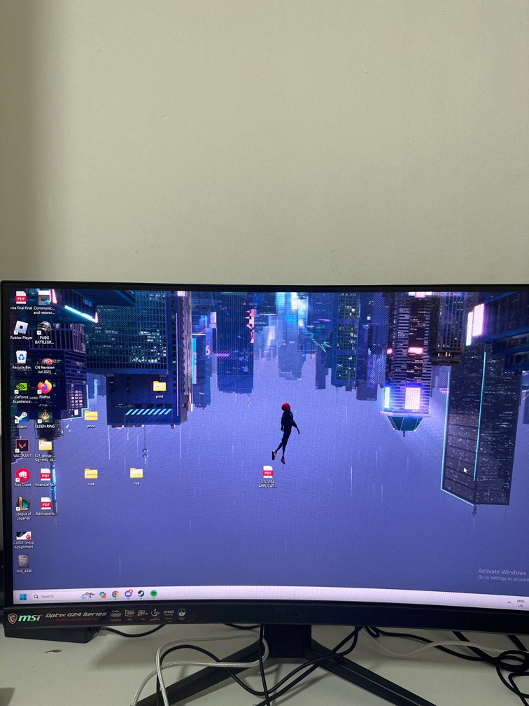 MSI Optix G24 Series 24 inches curved monitor 144hrtz, Computers & Tech ...