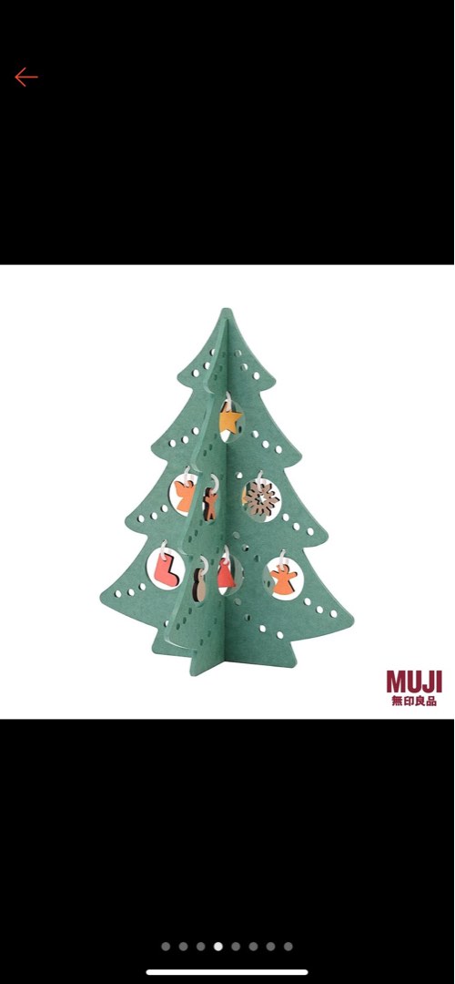 Muji Christmas Tree, Furniture & Home Living, Home Decor, Artificial ...