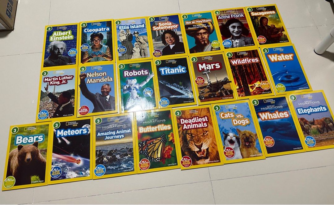 National Geographic level 3, Hobbies & Toys, Books & Magazines ...