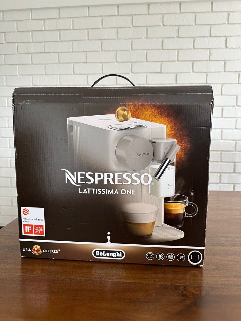 Nespresso Latissima One (Black), TV & Home Appliances, Kitchen ...