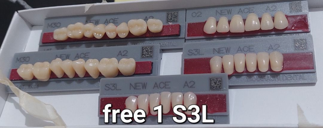 NEW ACE PONTIC ARTIFICIAL TEETH, Beauty & Personal Care, Oral Care on ...