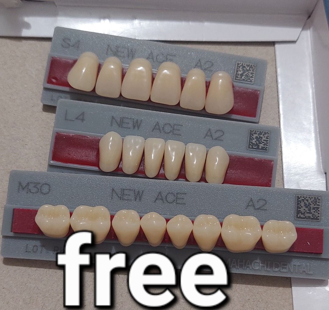 NEW ACE PONTIC ARTIFICIAL TEETH, Beauty & Personal Care, Oral Care on ...