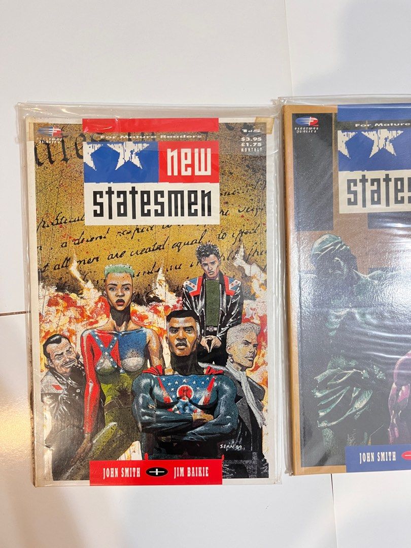 New Statesmen 1989 Comics FULL SET #1-5, Hobbies & Toys, Books ...