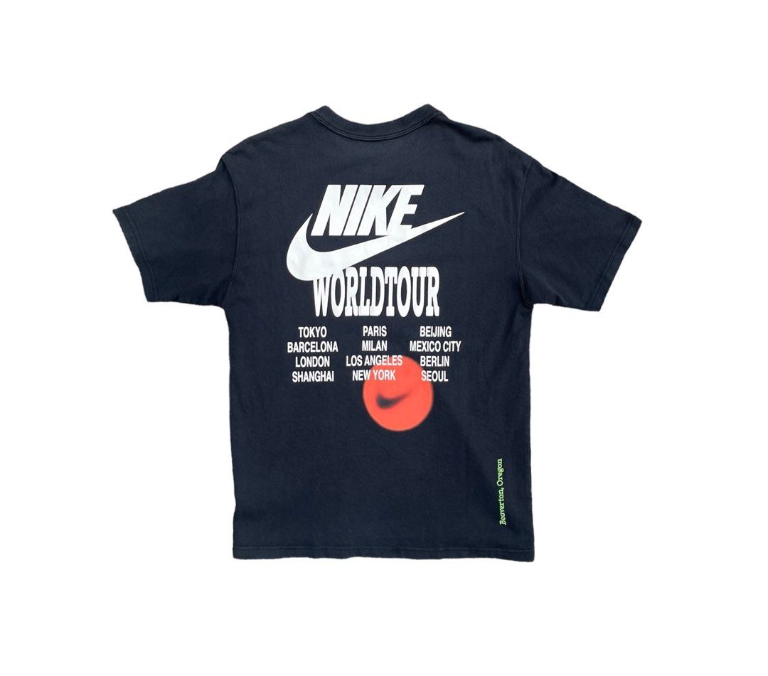 Nike World Tour Around the world tee, Men's Fashion, Tops & Sets ...
