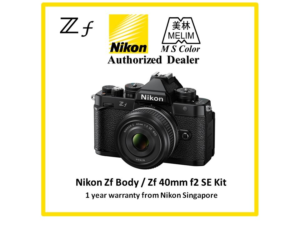 Nikon Zf Full Frame Mirrorless Camera | 24.5MP FX-Format BSI CMOS | EXPEED 7 | UHD 4K 30p Video ...