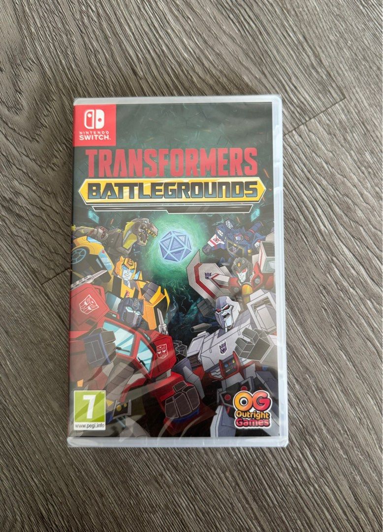 Nintendo Switch Transformers Battlegrounds, Video Gaming, Video Games ...