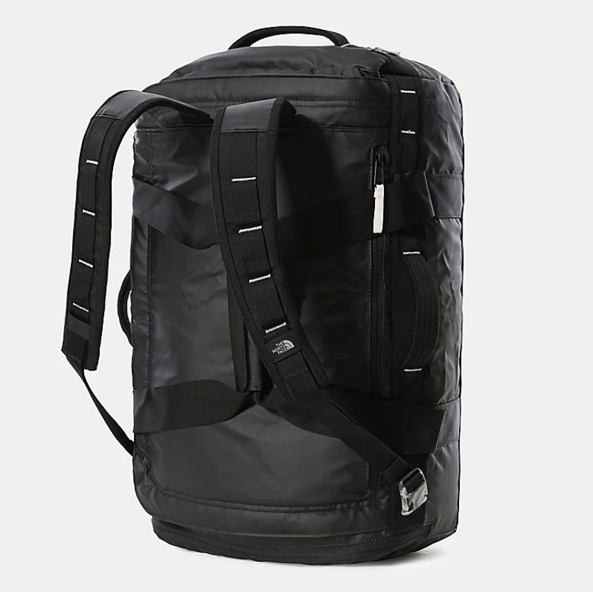 North Face Base Camp Voyager 42L - Black / White Logo, Men's Fashion ...