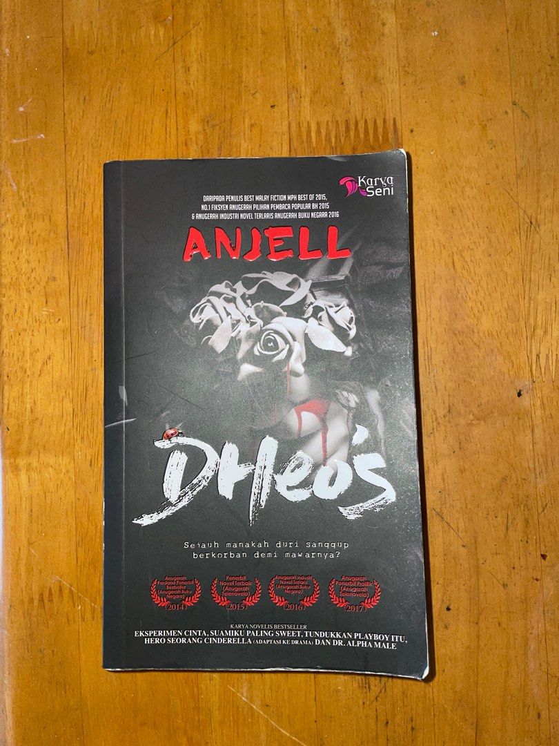 NOVEL DHEOS BY ANJELL, Hobbies & Toys, Books & Magazines, Storybooks on ...