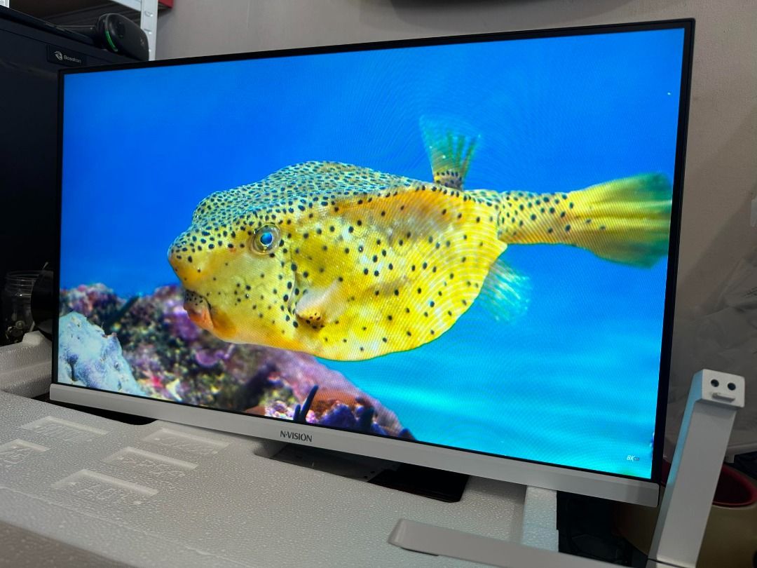 NVISION N2455 PRO 24" 100HZ WHITE MONITOR BRANDNEW & SEALED, Computers ...