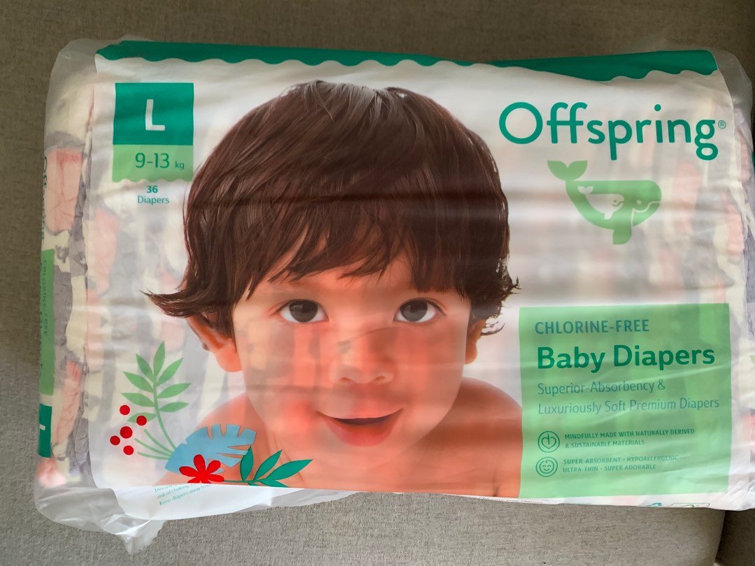 Off spring diapers tape L, Babies & Kids, Bathing & Changing, Diapers ...
