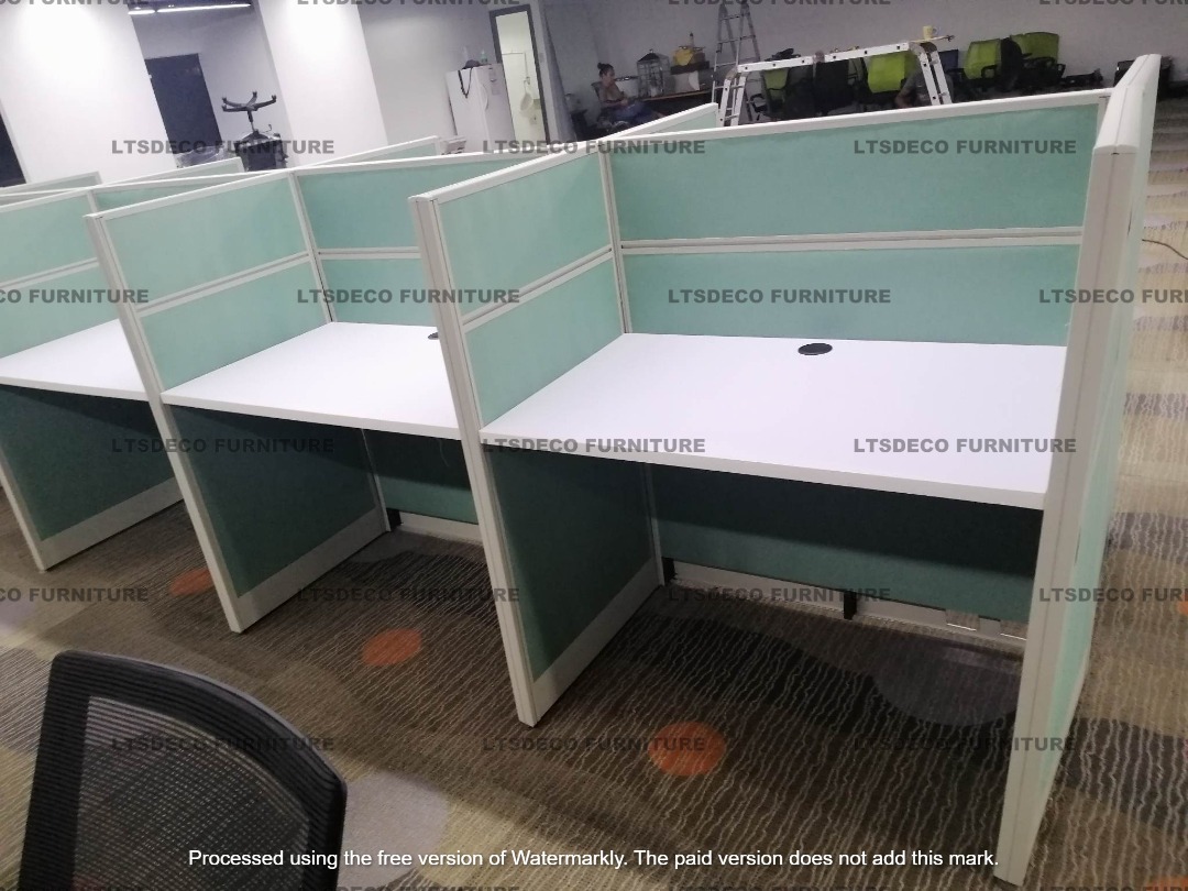 OFFICE PARTITION WORKSTATION OFFICE PARTITION, Furniture & Home Living ...