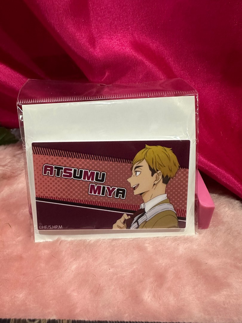 [OFFICIAL] Haikyuu Atsumu Miya Identity Card, Hobbies & Toys, Books & Magazines, Comics & Manga ...