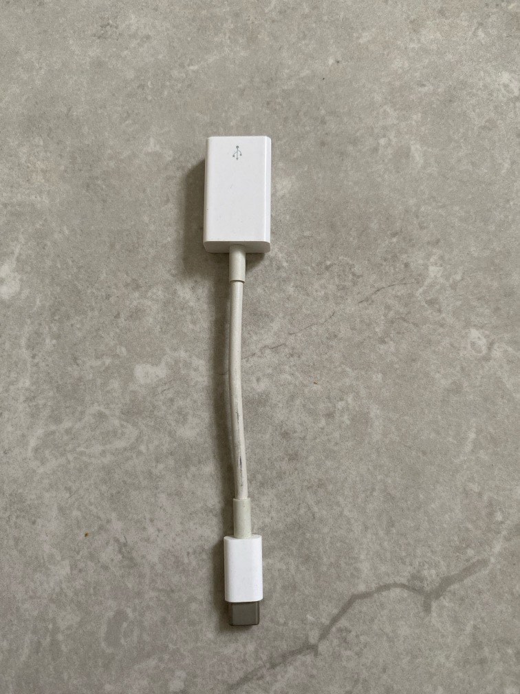 Original Apple Adapter USC Type-C to USB A, Computers & Tech, Parts ...