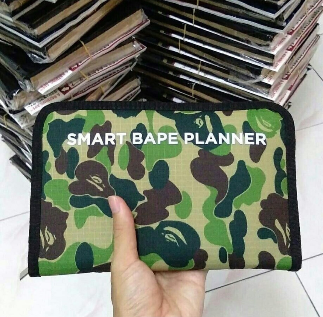 Original Bape A Bathing Ape Magazine Smart Planner Bag Pouch Bag Clutch ...