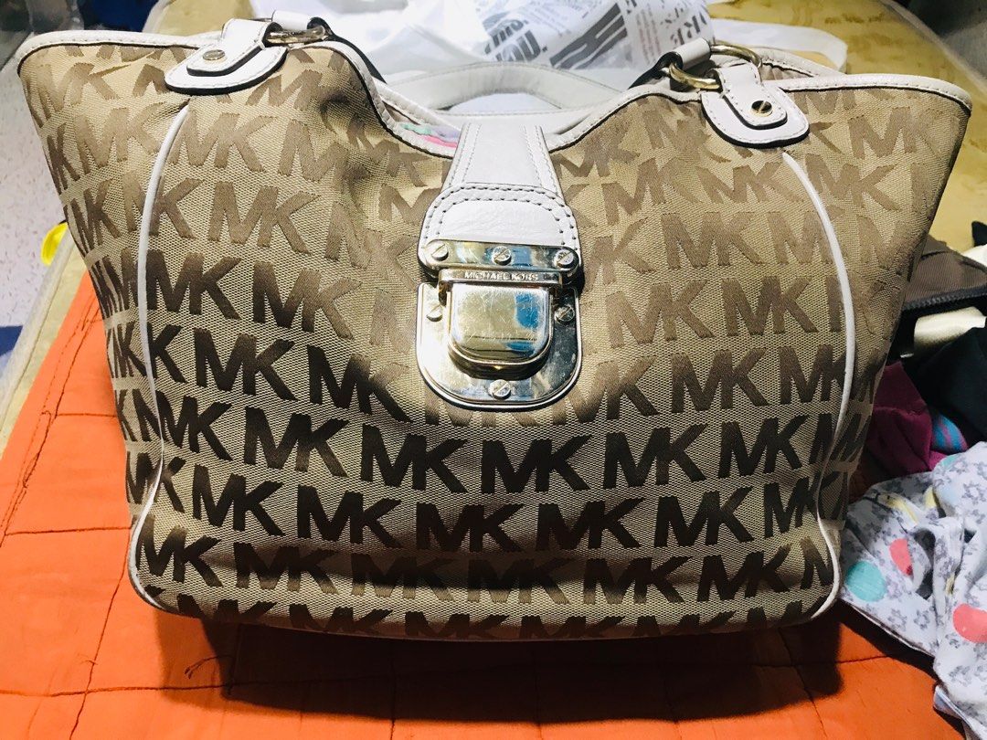 Original MK tote bag, Luxury, Bags & Wallets on Carousell