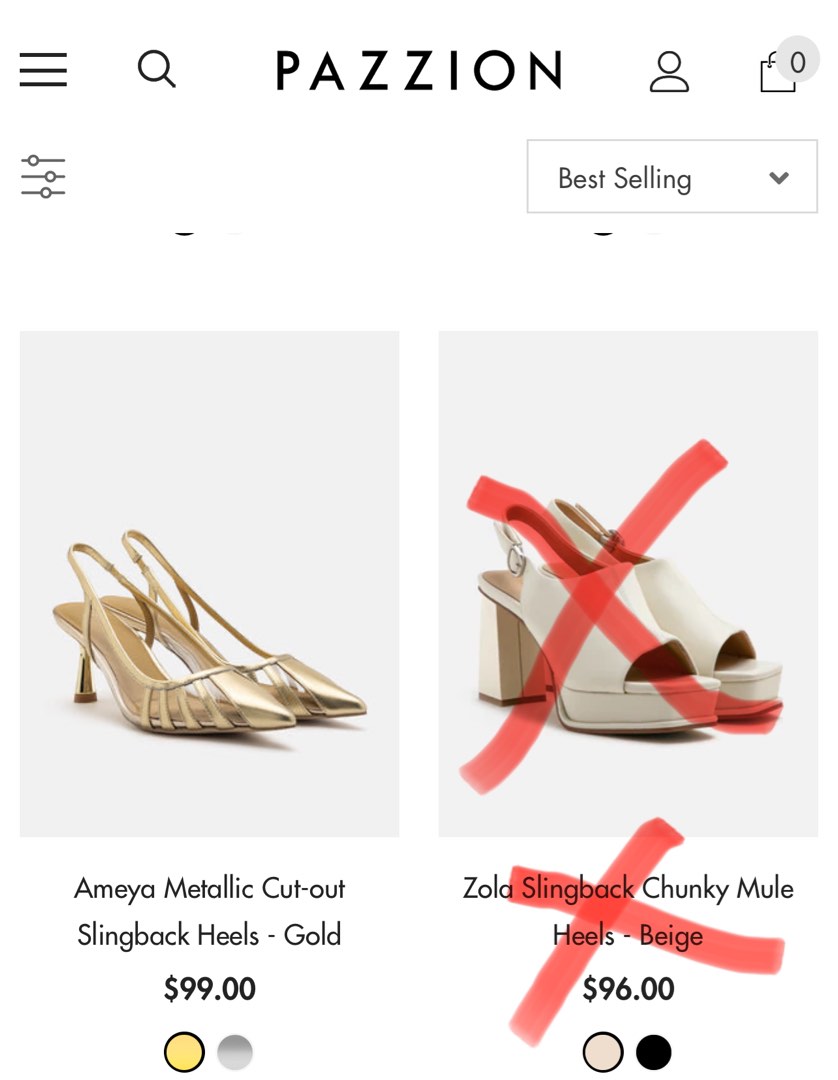 Pazzion, Luxury, Sneakers & Footwear on Carousell